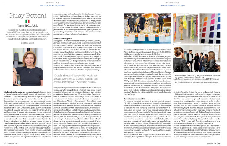 Giusy Bettoni, tocco di C.L.A.S.S. • Cristina Gabetti